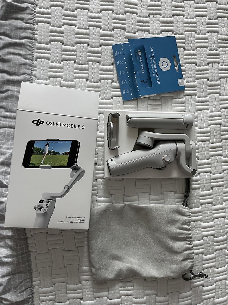 DJI OM6 오즈모 모바일6 짐벌 사용 후기 🎥