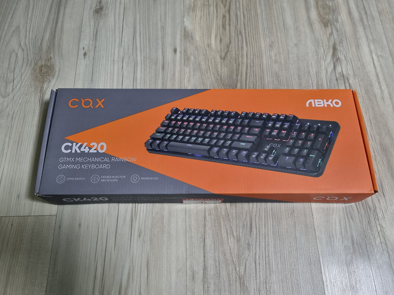 ABKO COX CK420 앱코 콕스 게이밍 기계식 키보드