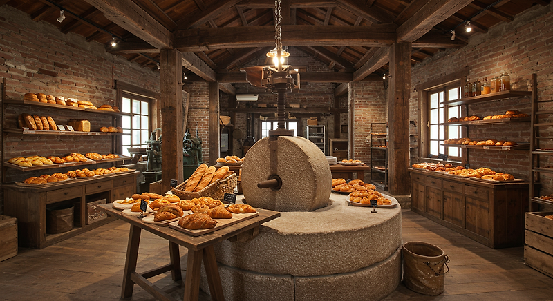 폐방앗간의 변신, 로컬 베이커리로 다시 피어나다 old-mill-bakery-rebirth