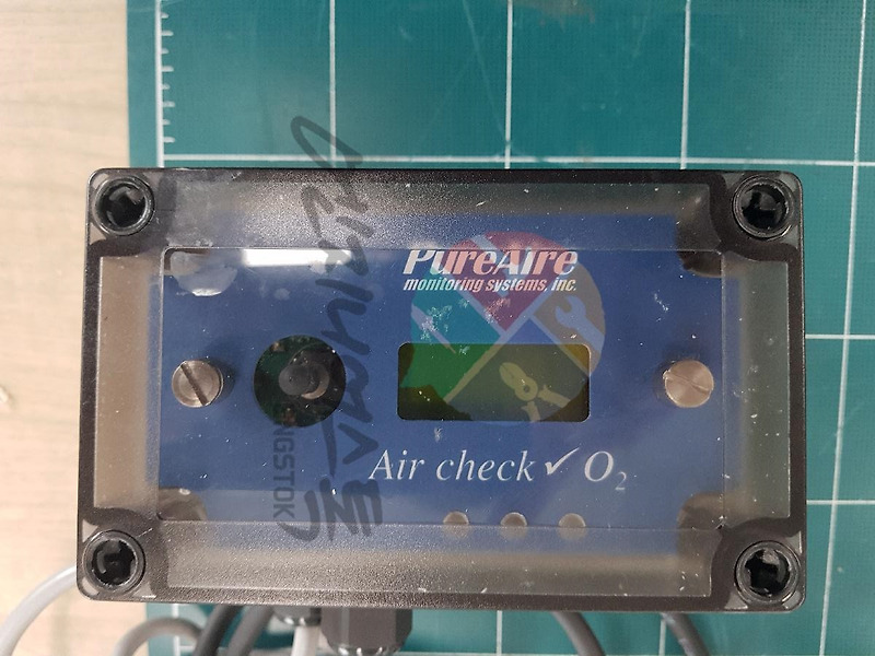 PureAire 산소검출기 TX-1100-DKF25 / PureAire Oxygen Deficiency Monitor TX ...