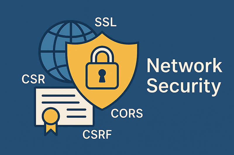 네트워크 보안이란 무엇인가 – SSL, CORS, CSRF의 시작점 | 통신 보안의 원리와 위험요소들