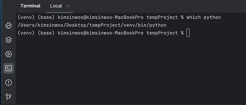 [PyCharm 가상환경] Django 설치하기 for mac - 2