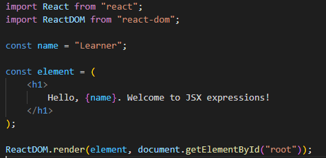 JSX (JavaScript XML)이 뭔가요