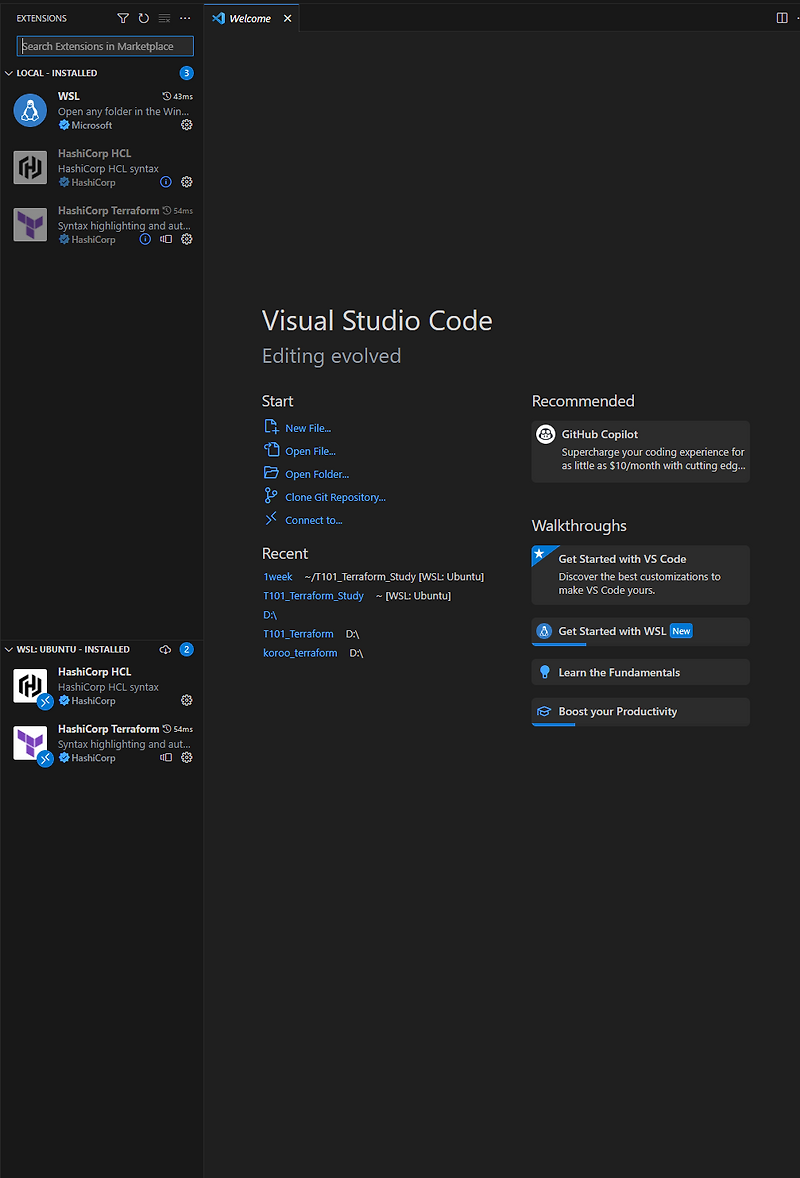 [T101 3기] Terraform Study 1주차