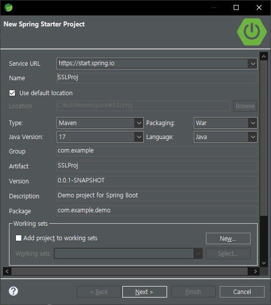 https 프로토콜을 위한 SpringBoot 프로젝트에 SSL 적용하기 :: Copy Coding