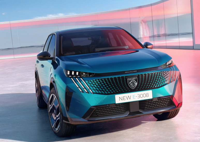 푸조 전기차 뉴 E-3008 SUV 공개 롱 레인지 700km 주행거리 제원 및 출시 일정