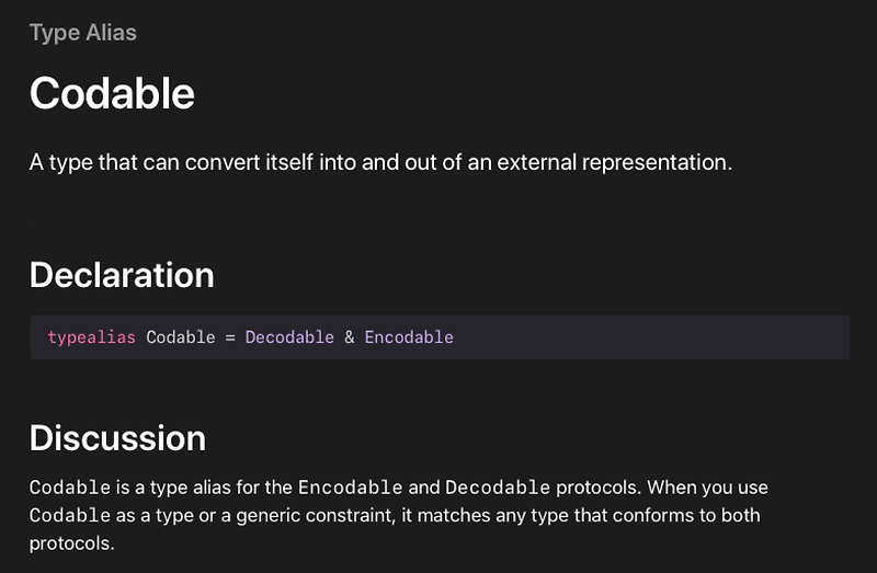 [Swift] Codable - JSON Encoding/Decoding