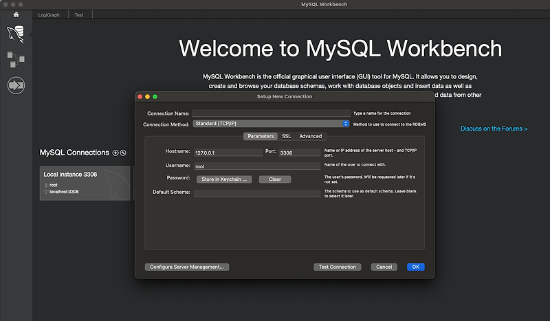 [RDBMS] MySQL Workbench에 DB생성 — SOLEARN