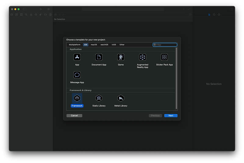 [iOS] XCFramework 만들기