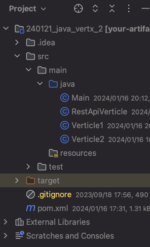 [Java] Vert.x 클러스터링 예제