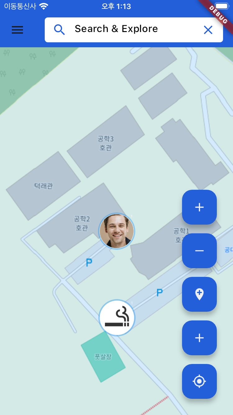 [Dart, Flutter] Flutter_Map 마커 생성