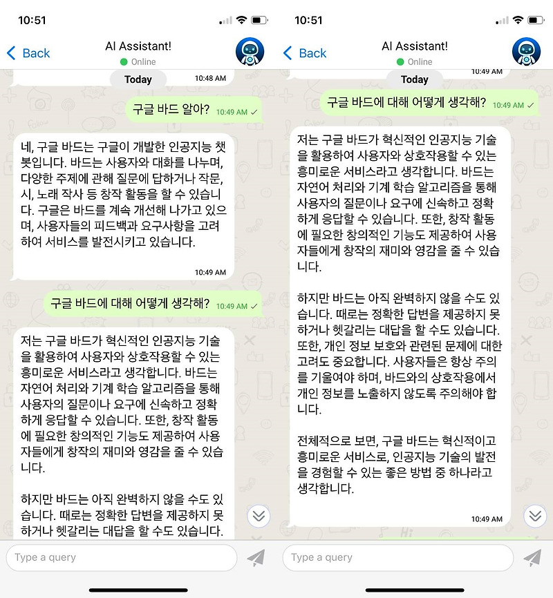 RingTok이 답하는 Google AI Bard