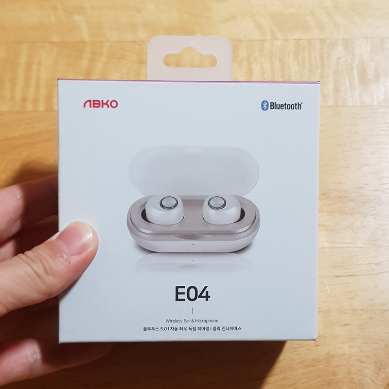 중저가 블루투스 무선 이어폰 추천 앱코 BEATONIC E04 후기용!