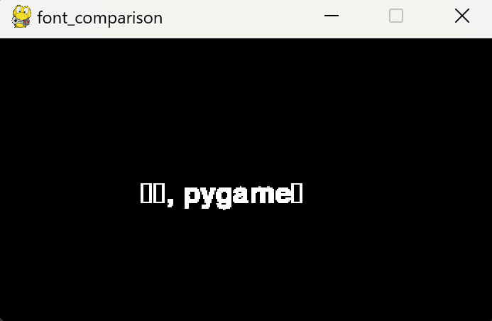 python)pygame, font(+한글 띄우기) 텍스트 띄우기(1)