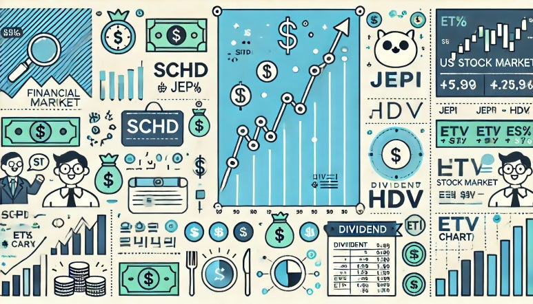 미국배당 ETF 추천 3종세트 🔥 SCHD·JEPI·HDV로 월 100만원 받기
