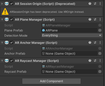 Unity AR Raycast 사용하기