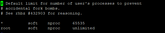 [Linux] max user processes 늘리는 방법