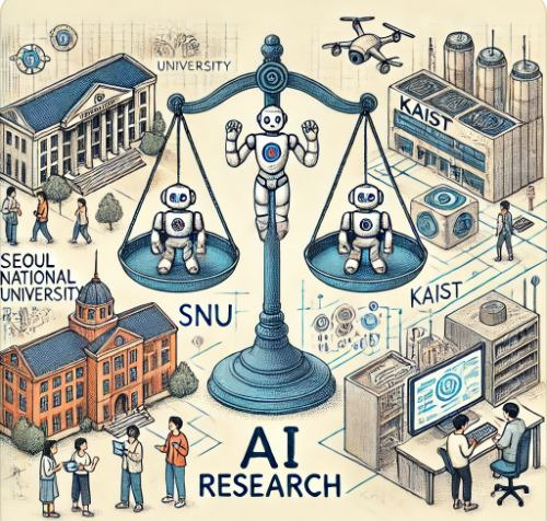 서울대학교 vs KAIST 대학교, AI 연구 환경 비교