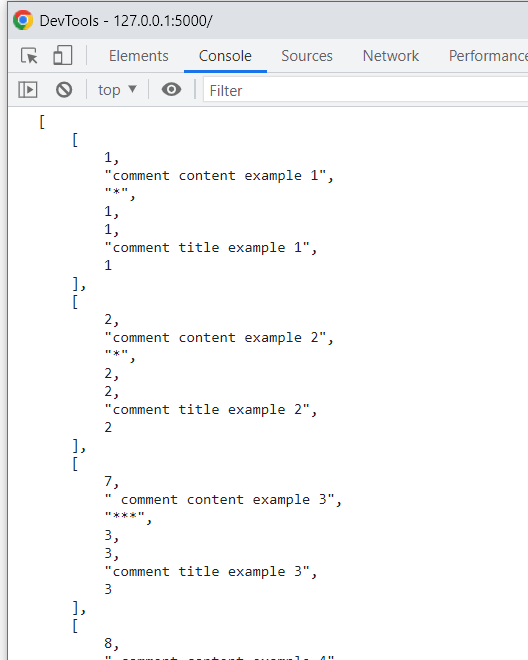 Til 16일차 Mysql과 Flask 연결 파이썬 객체를 Json 타입으로 쓰기