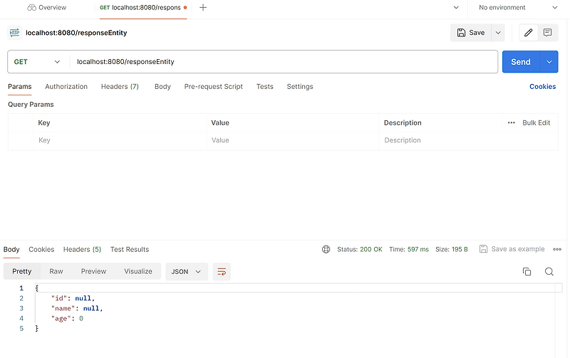 HttpEntity, RequestEntity , ResponseEntity 정리 — 기발개발