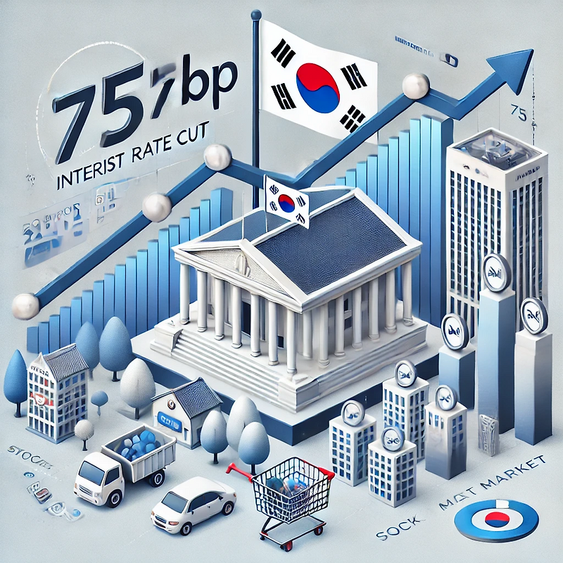 한은, 기준금리 75bp 인하! 경제에 미치는 영향은?