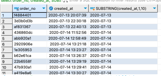 SQL DATEDIFF( ) / TIMESTAMPDIFF( ) / case when then else end