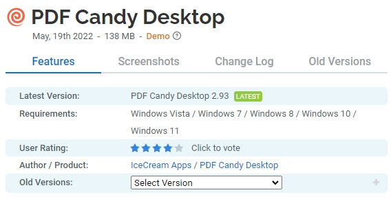 PDF Candy Desktop 무료 다운로드