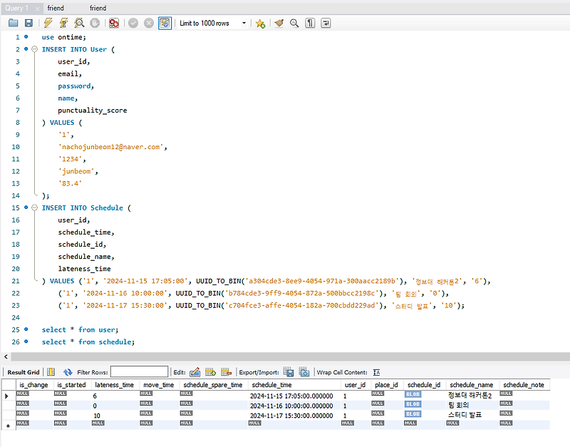 [Devkor-Ontime] 성실도 관련 기능 구현 — 준범's BE Development Stroy