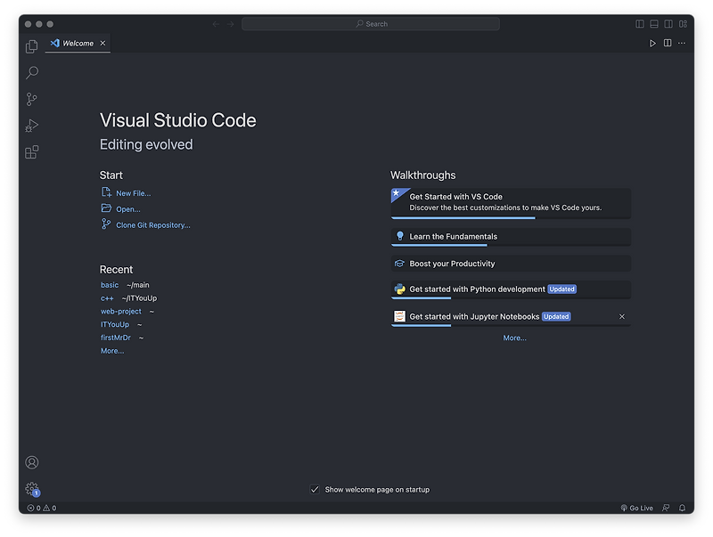 💻 Mac | 터미널에서 VSCode 실행하기