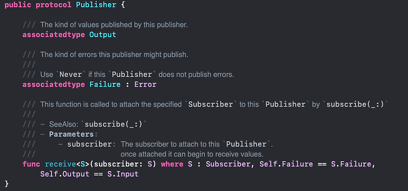 Publisher, Subscriber, Operator