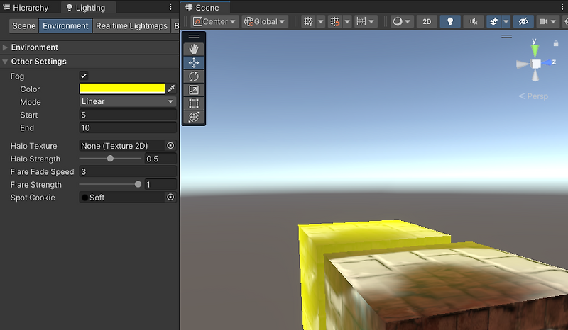 Fog가 적용되는 Skybox의 셰이더 만들어보자!