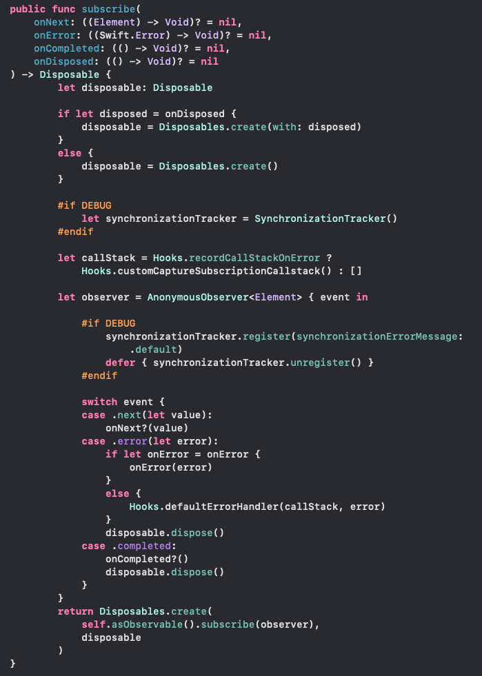 [스터디12일차][RxSwift] Subscribe & Bind & Driver