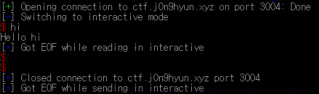 [HackCTF/Pwnable] x64 Buffer Overflow