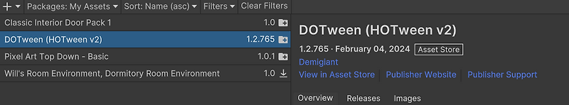 [TIL] DOTween 사용 :: 개발하자...........