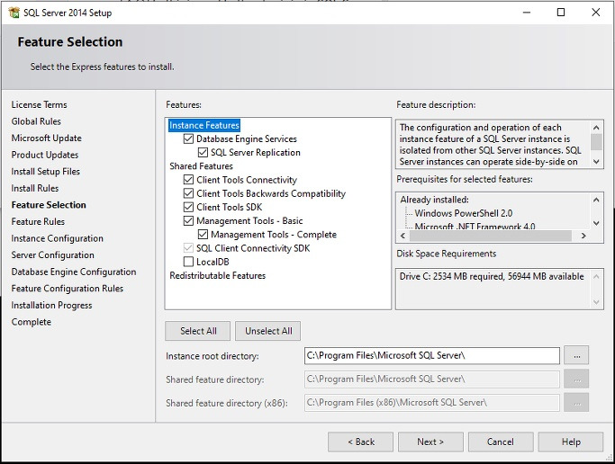 SQL Server 2014 Express 설치하기 (SSMS포함 Window 10 환경)
