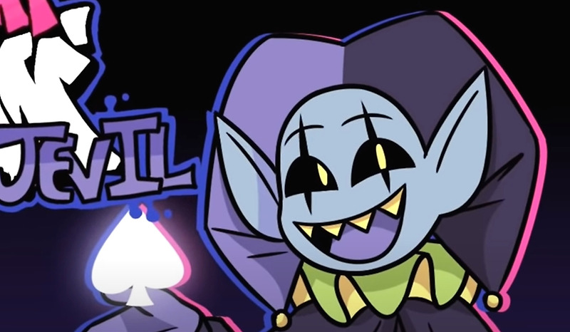 프나펌 제빌 모드 (friday night funkin vs JEVIL) | 오락실 고전게임