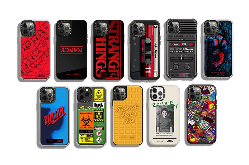 [ 케이스티파이 ] 2020FW 넷플릭스 "기묘한 이야기" X 케이스티파이 애플워치 및 에어팟, 아이폰 케이스 오피셜 이미지 ...