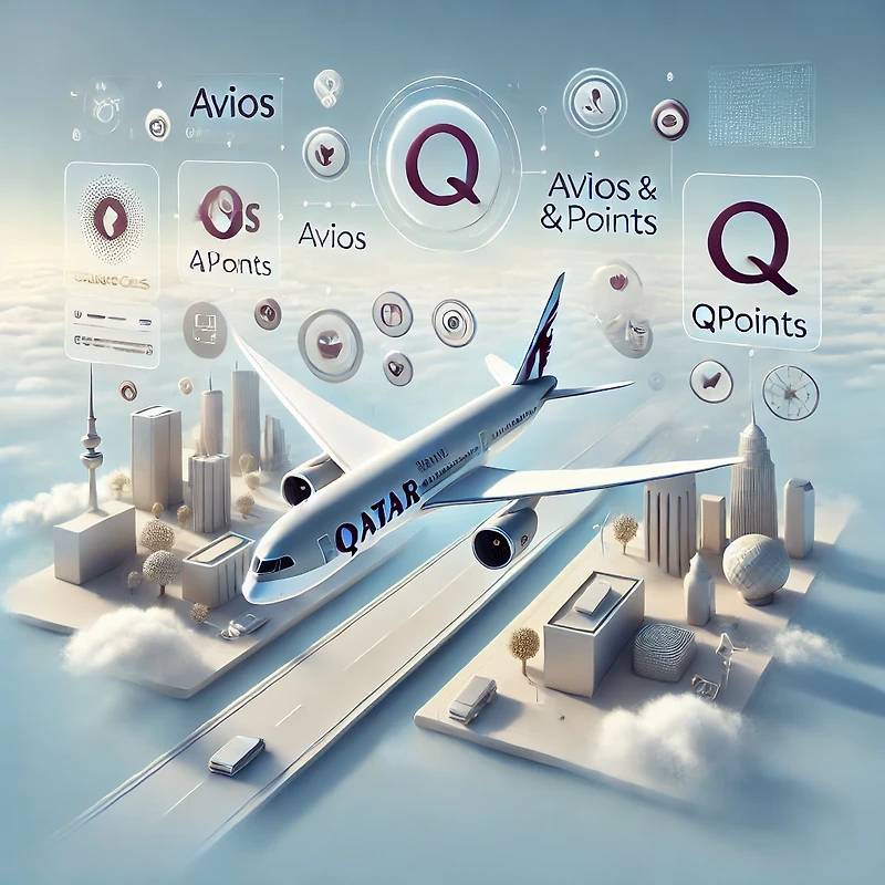 카타르 항공 (Qatar Airways)의 마일리지 Avios & Qpoints 완벽 가이드