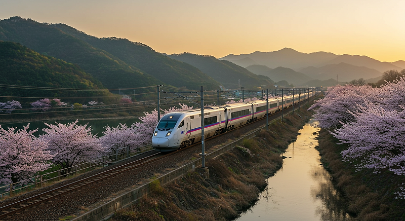 2025년 기준 국내 기차 노선별 여행 추천 코스 (KTX·ITX 포함)