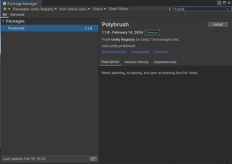 #240219(2) Polybrush 이용하기