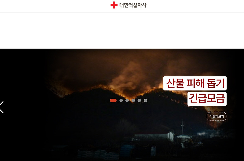 대한적십자사 홈페이지 (https://www.redcross.or.kr/) :: 지식나눔