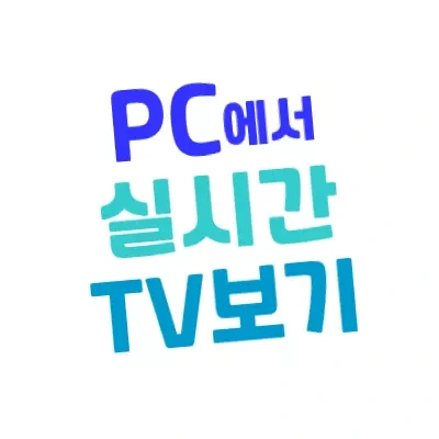 컴퓨터(PC)에서 실시간 TV보는 방법 - SBS/KBS1/KBS2/MBC/EBS/JTBC/MBN/채널A/조선TV/YTN/ENA/Mnet/예능 정주행/바로 TV