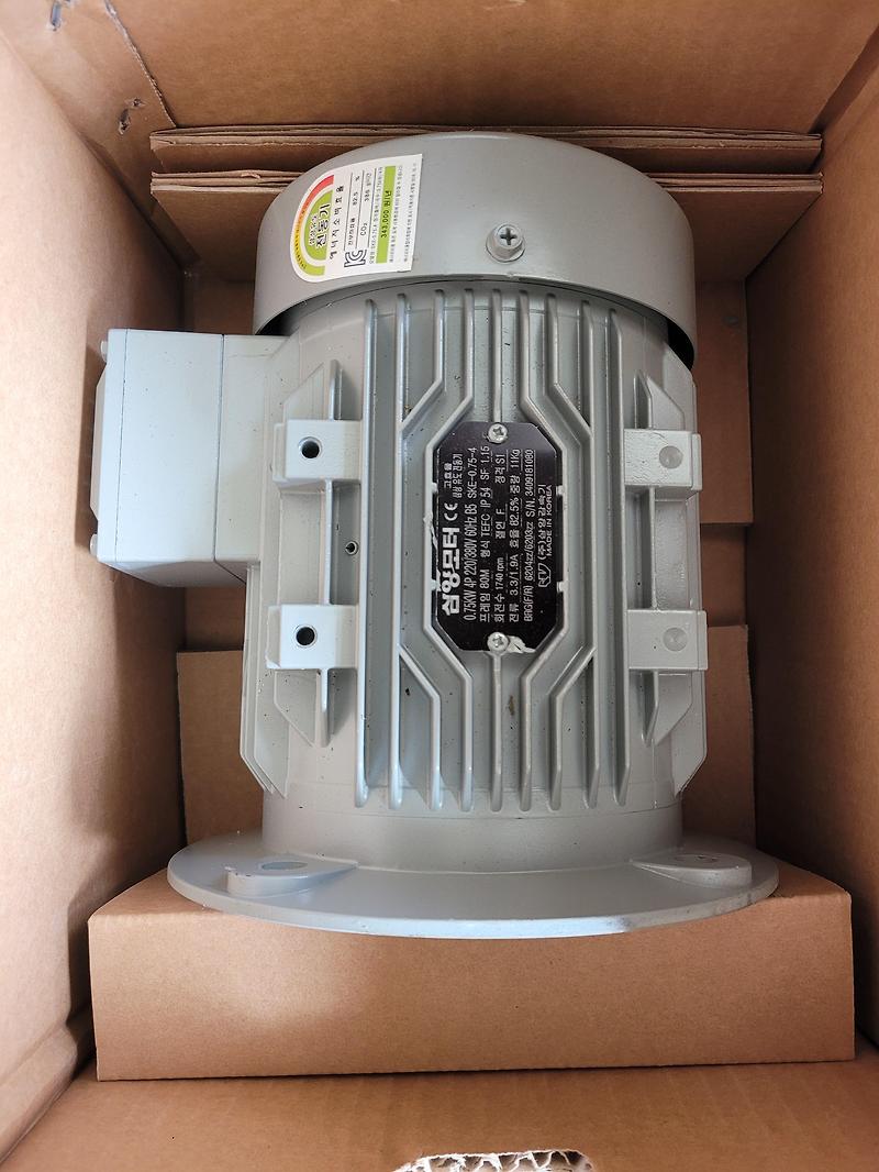 삼상 유도전동기 삼양모터 SKECV T1HPK4 SKE-0.75-4