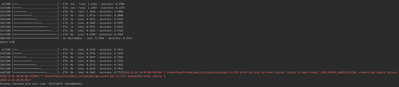 CUDA_ERROR_LAUNCH_FAILED 해결법