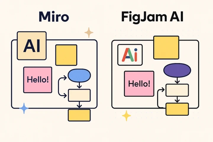 Miro AI vs FigJam AI - 브레인스토밍 도구, 진짜 실무에 강한 건?