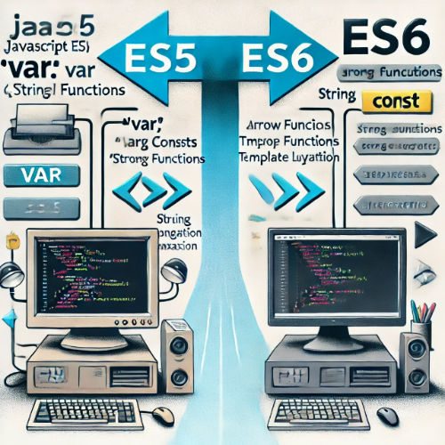 JavaScript ES6 공부하기(ES5 Base) feat.ChatGPT