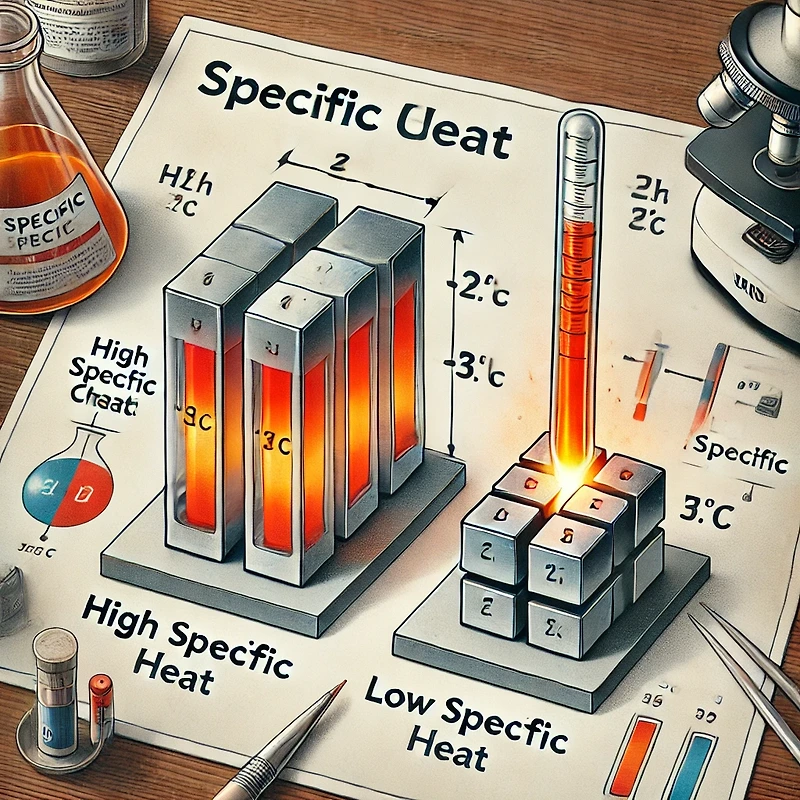 **비열 - 물질의 온도 변화를 이해하는 열적 특성**
