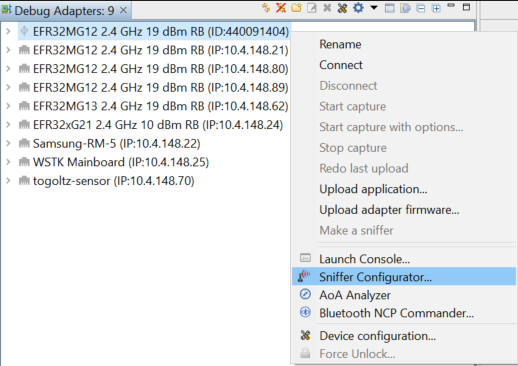 실리콘랩스 EFR32 - Zigbee Sniffer 만드는 방법