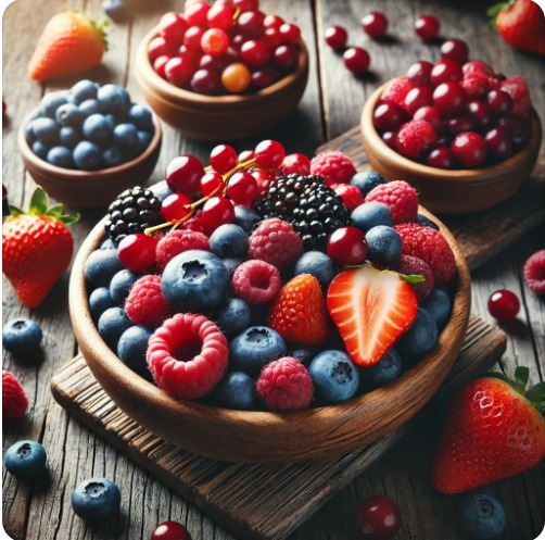 암을 막아주는 베리류 과일의 효과