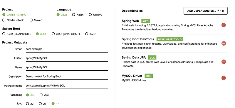 [Docker 실습] Spring boot, MySQL 컨테이너 동시에 띄워보기